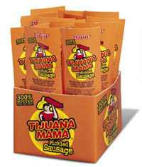 Tijuana Mama Hot Pickled Sausage 12ct Penrose